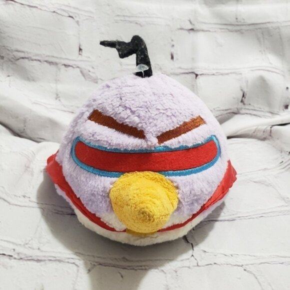 Commonwealth | Toys | Angry Birds Space Lazer Chuck Purple Bird Plush 5 ...